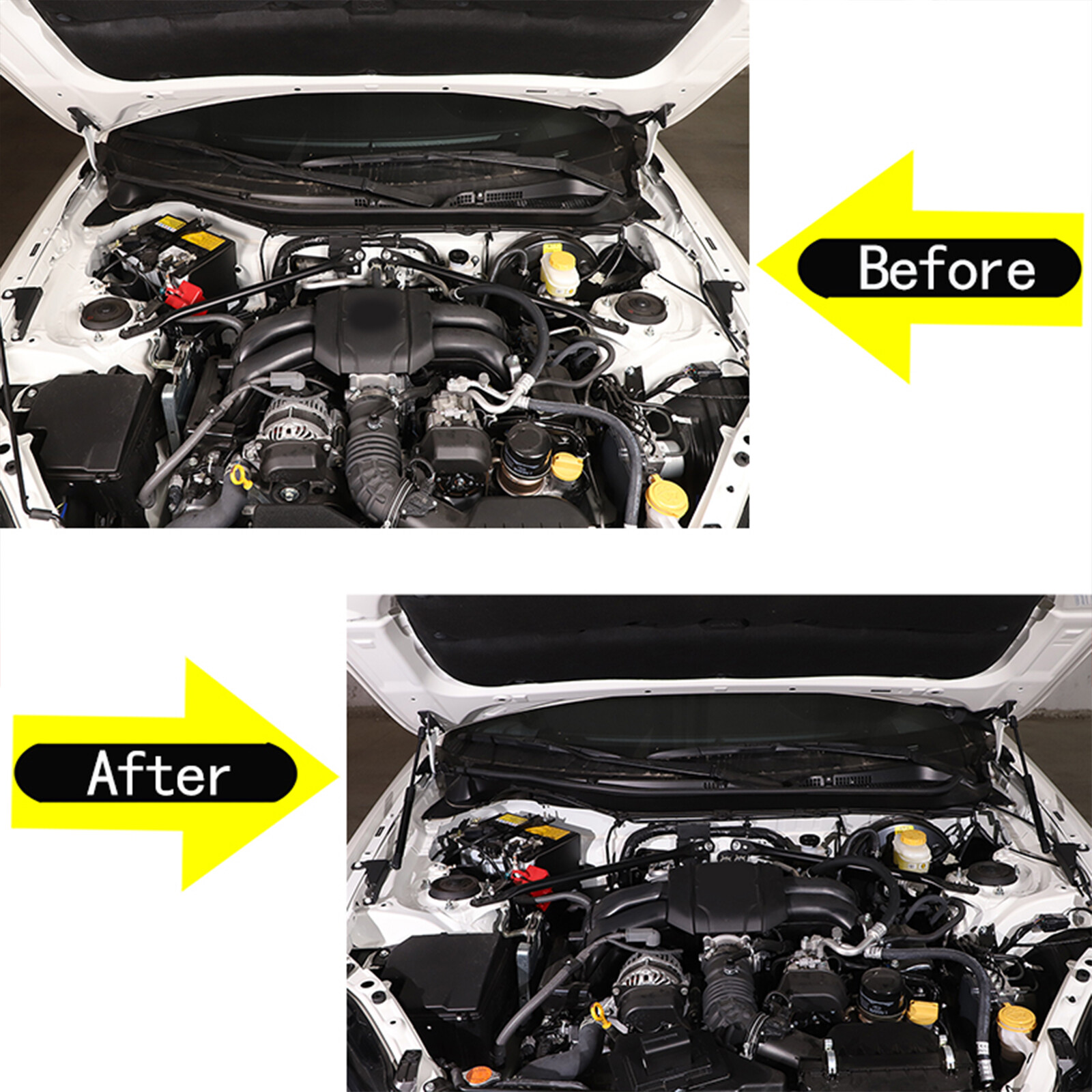 Engine Cover Support Rod Steel Shock Hydraulic Hood For Toyota 86 ...