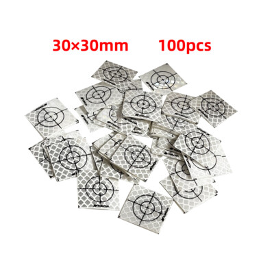 100PCS Topcon Reflector Sheet Reflective Tape Target Total Station ...