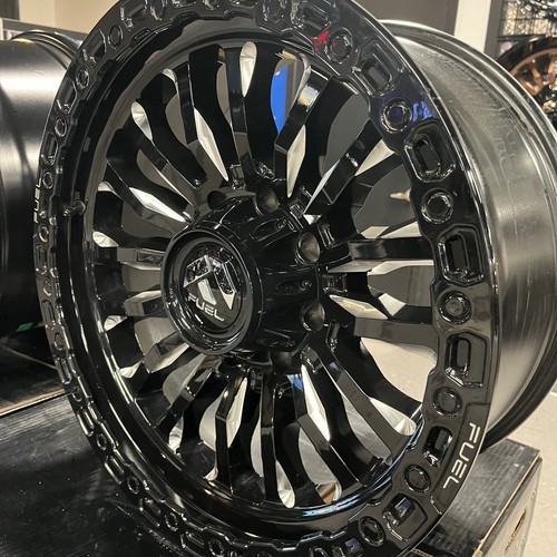 4 Fuel Off-Road FC857 Rincon 20X9 Gloss Black Milled Wheel 8X170 Ford ...