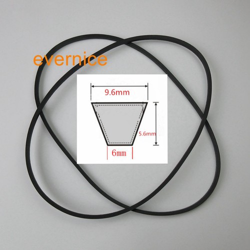 2 Pcs Industrial Sewing Machine V Belt For Singer,Consew Brother, Union ...