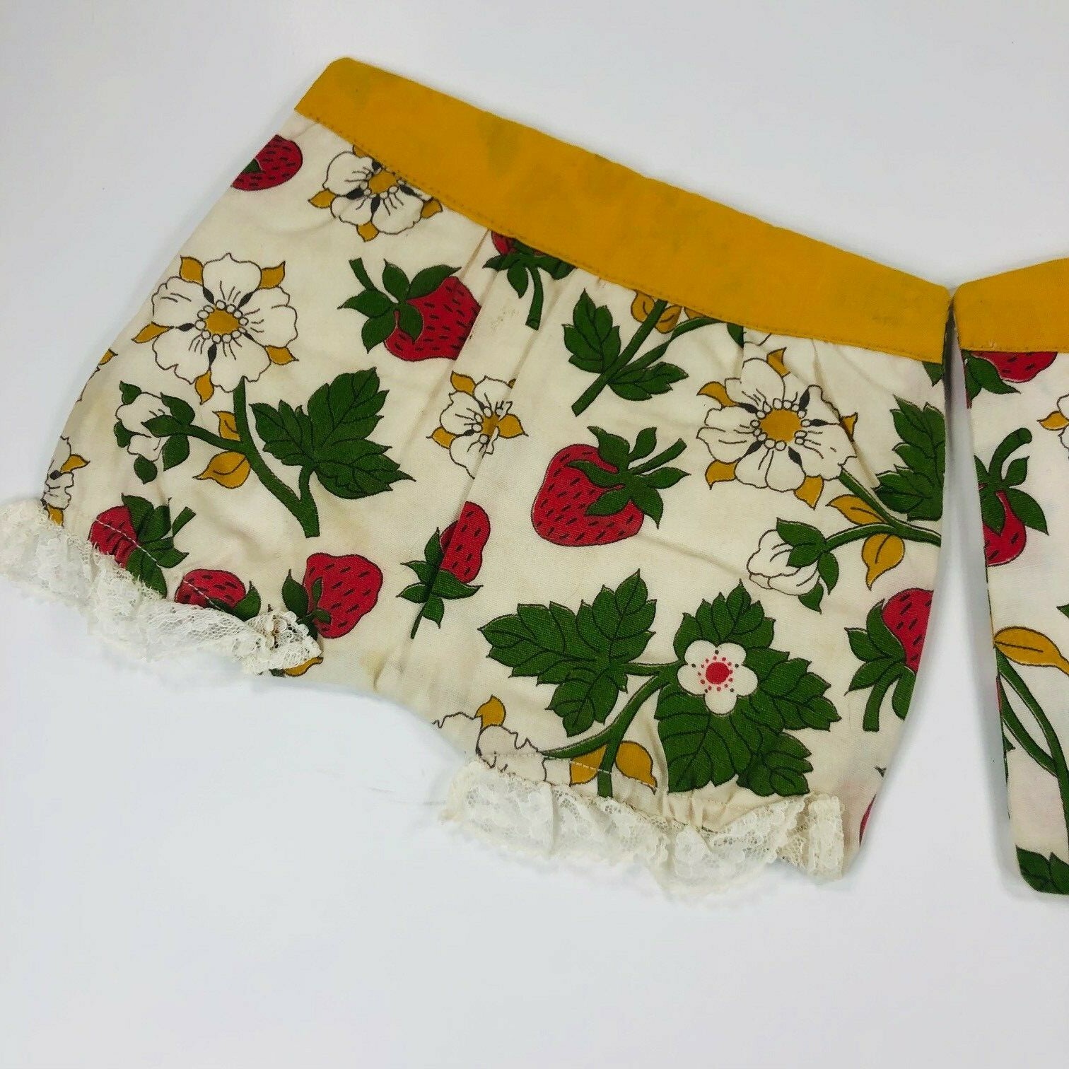 Vtg Potholders Sweet Strawberry Sewn Bloomers Boxers Underpants | eBay