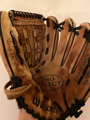 Wilson 12” Pro Select Series Baseball Glove , Right Hand Throw | eBay