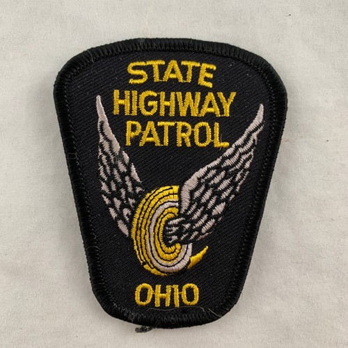 Vintage Ohio State Highway Patrol Sew Iron On Patch | eBay