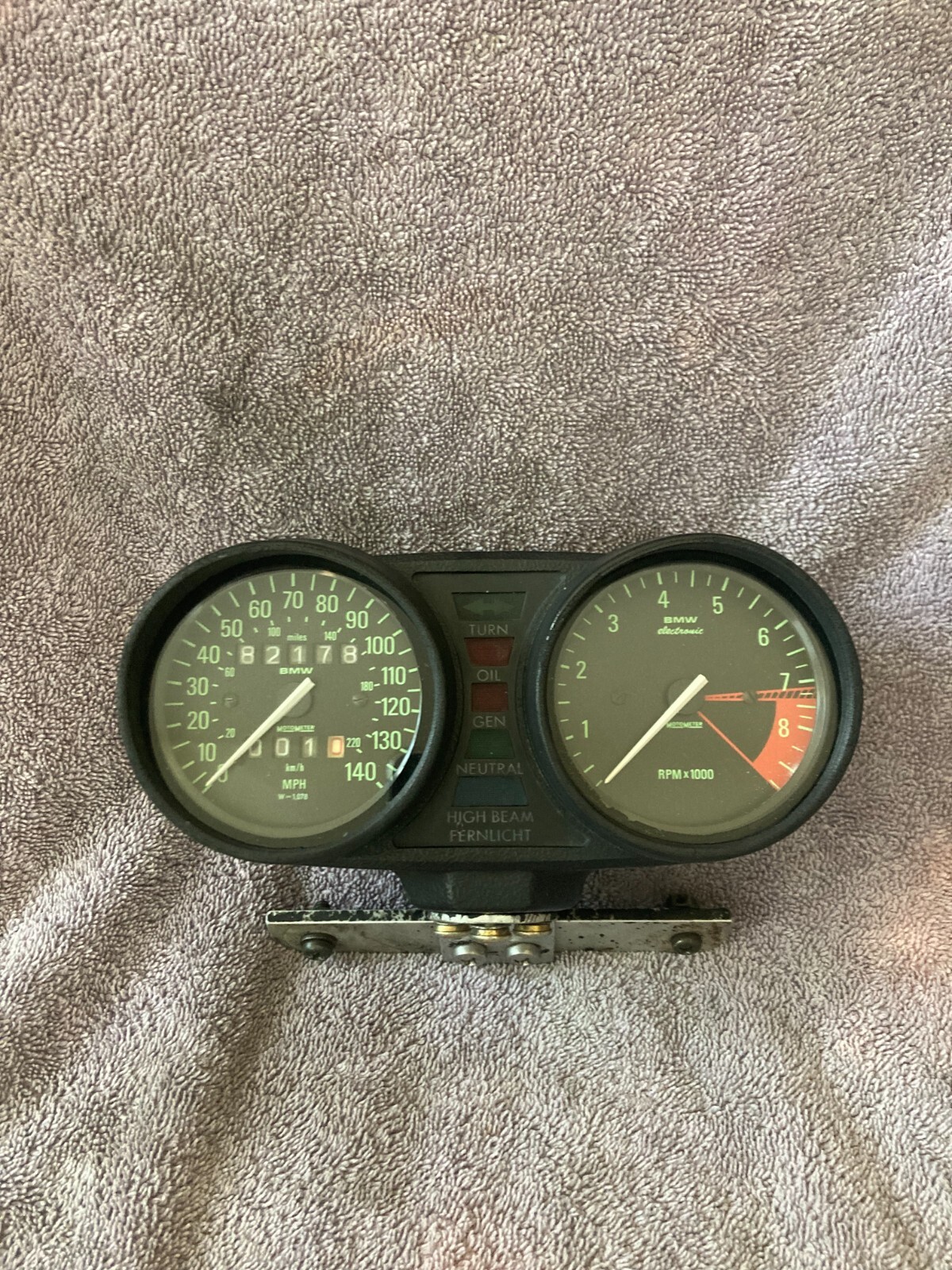 BMW Airhead Speedo Tachometer Cluster (Refurbished) | eBay