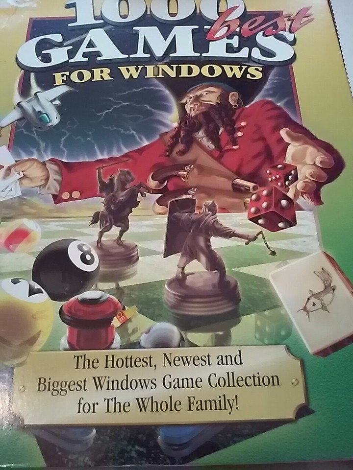 Swift 1000 Best Games For Windows CD Rom Game big box | eBay