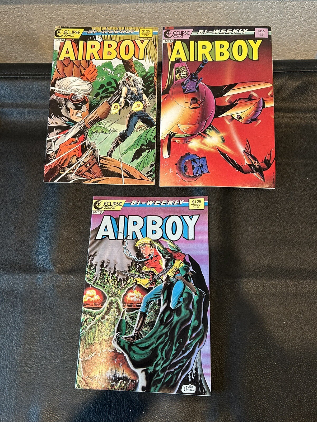 Airboy #16,17,18 Comic Books - Eclipse Comics! Lot Of 3 | eBay