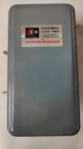 Cutler-Hammer Programming Clock Timer 125 VA 240 | eBay