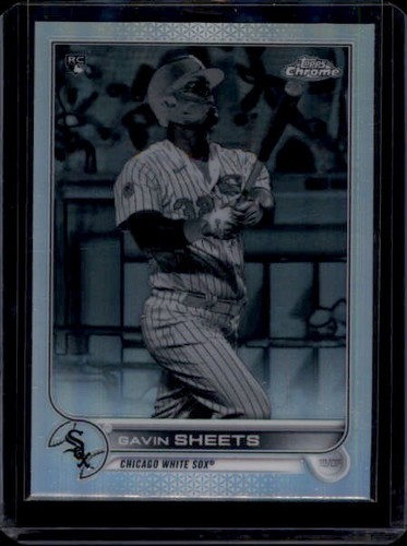 2022 Topps Chrome Negative Refractors #146 Gavin Sheets RC White Sox | eBay