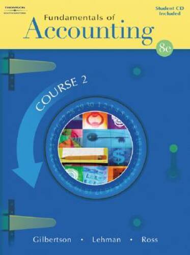 Fundamentals of Accounting: Course 2 (with CD-ROM) - Paperback - GOOD ...