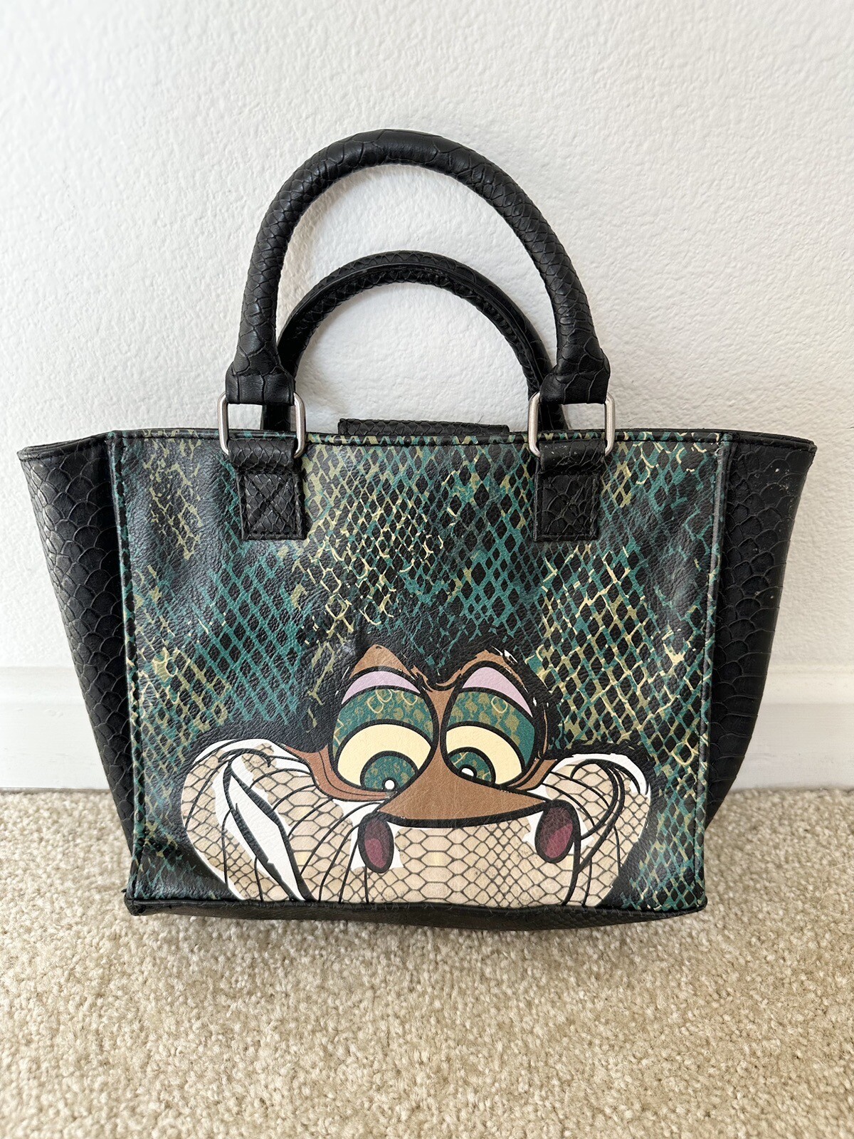 Loungefly Disney Jungle Book Kaa Purse Faux Snakeskin… - Gem