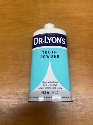 Vintage Dr. Lyons Tooth Powder Collectable Tin | eBay