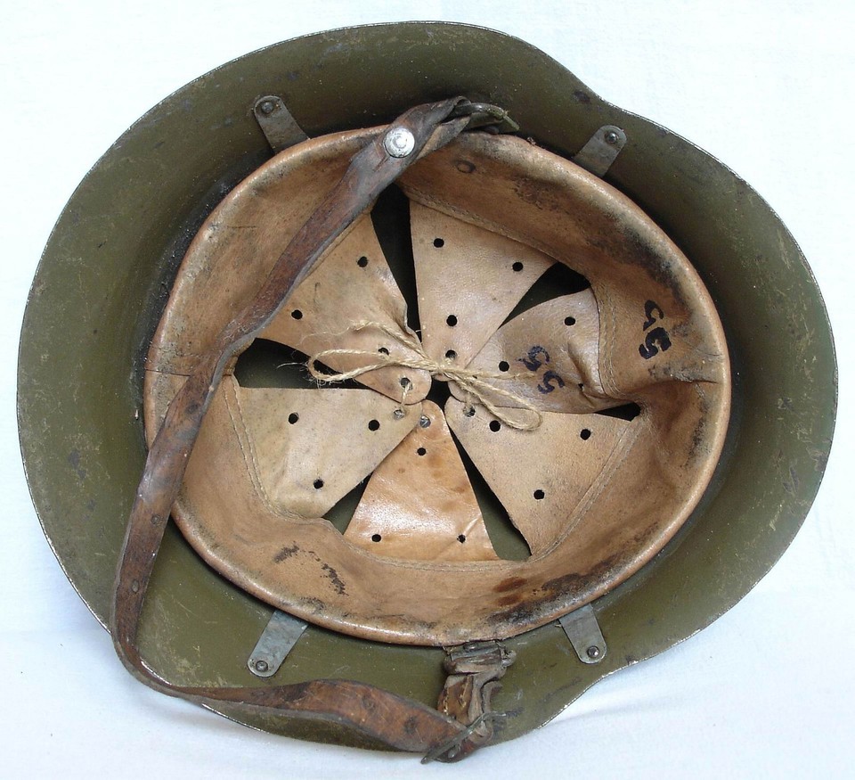 WW2 BULGARIA COMBAT STEEL HELMET M36 TYPE C WITH DECAL | eBay