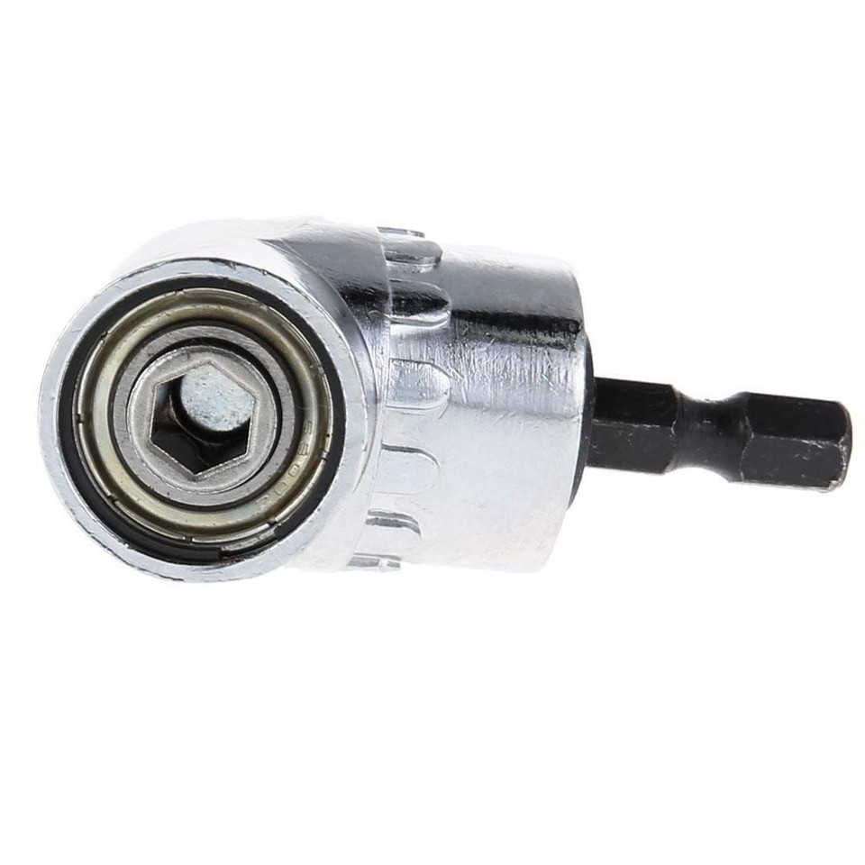 105 Degree Right Angle Drill Adapter 1/4inch Hex Shank for Tight Spaces ...