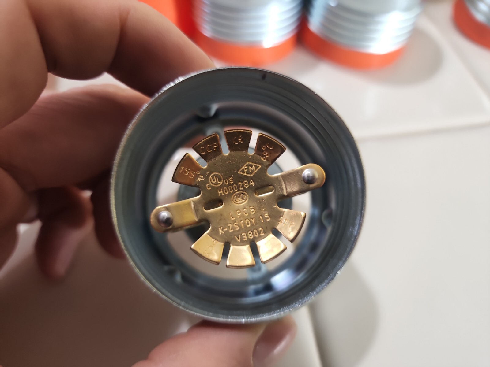 5 Pk Victaulic V3802 Fire Lock Automatic Sprinkler Head Quick Response ...