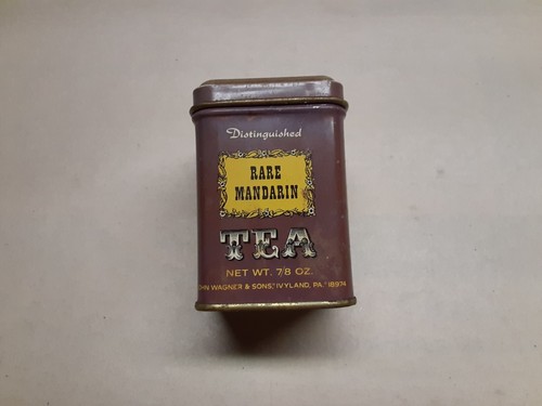 John Wagner & Sons Rare Mandarin Tea tin full | eBay