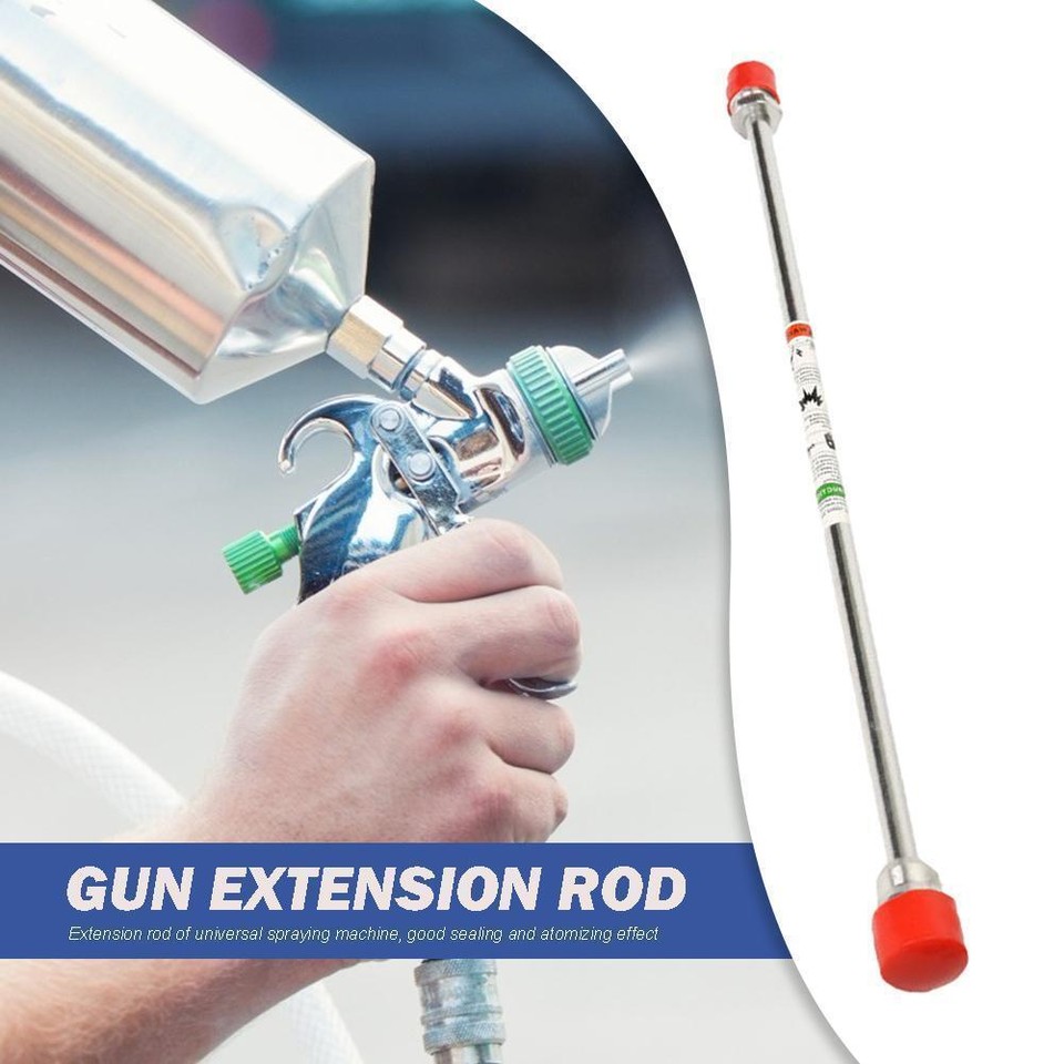 Airless Sprayer Paint Gun Extension Pole Tip Guard Nozzle Seat Holder ...