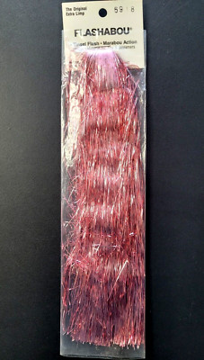 FLASHABOU ORIGINAL - PINK #6918 - HEDRON - Fly Tying Materials - FLASH ...