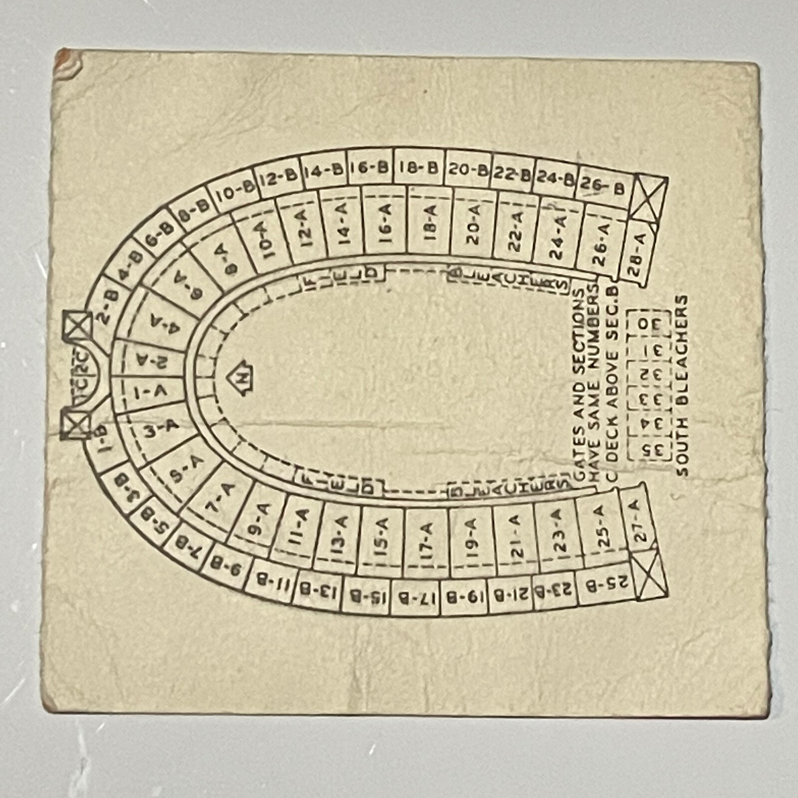 1967 Ohio State Buckeyes v Wisconsin Badgers Orig Football Ticket Stub ...