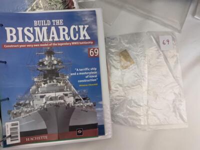 Hachette Partworks- Build the Battleship Bismarck Part 69- | eBay Australia