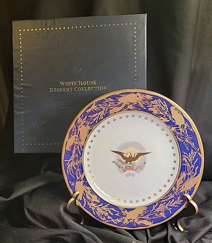 Woodmere White House Desert Collection Plate Benjamin Harrison, 1986 | eBay
