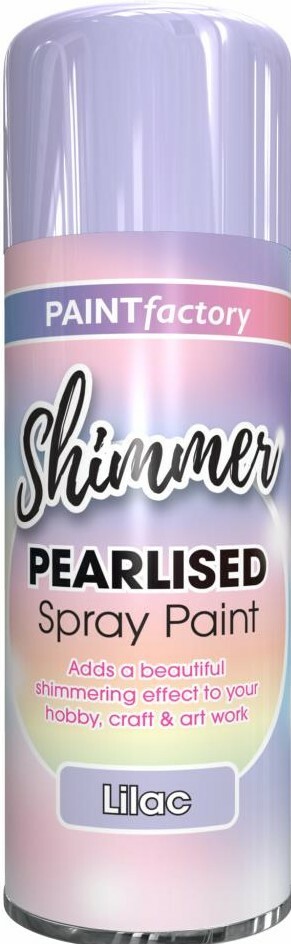 PEARL EFFECT SPRAY PAINT SHIMMERING PINK LILAC SILVER WHITE 400ML ...