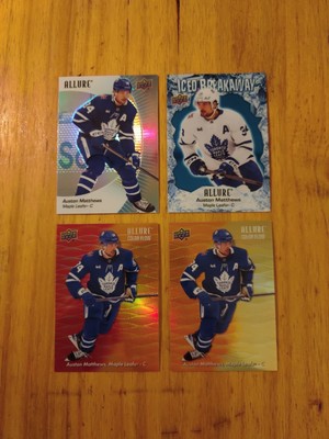 2023-24 Allure Auston Matthews Lot Base, Iced Breakaway & Color Flow | eBay