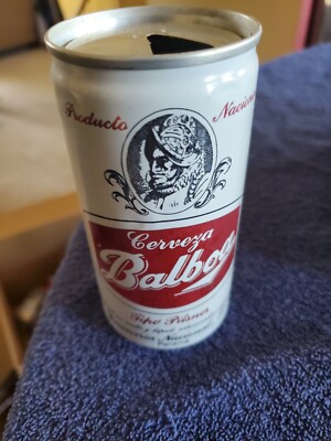 BALBOA CERVEZA TIPO PILSNER 10oz empty Beer CAN, Cerveceria Nacional ...