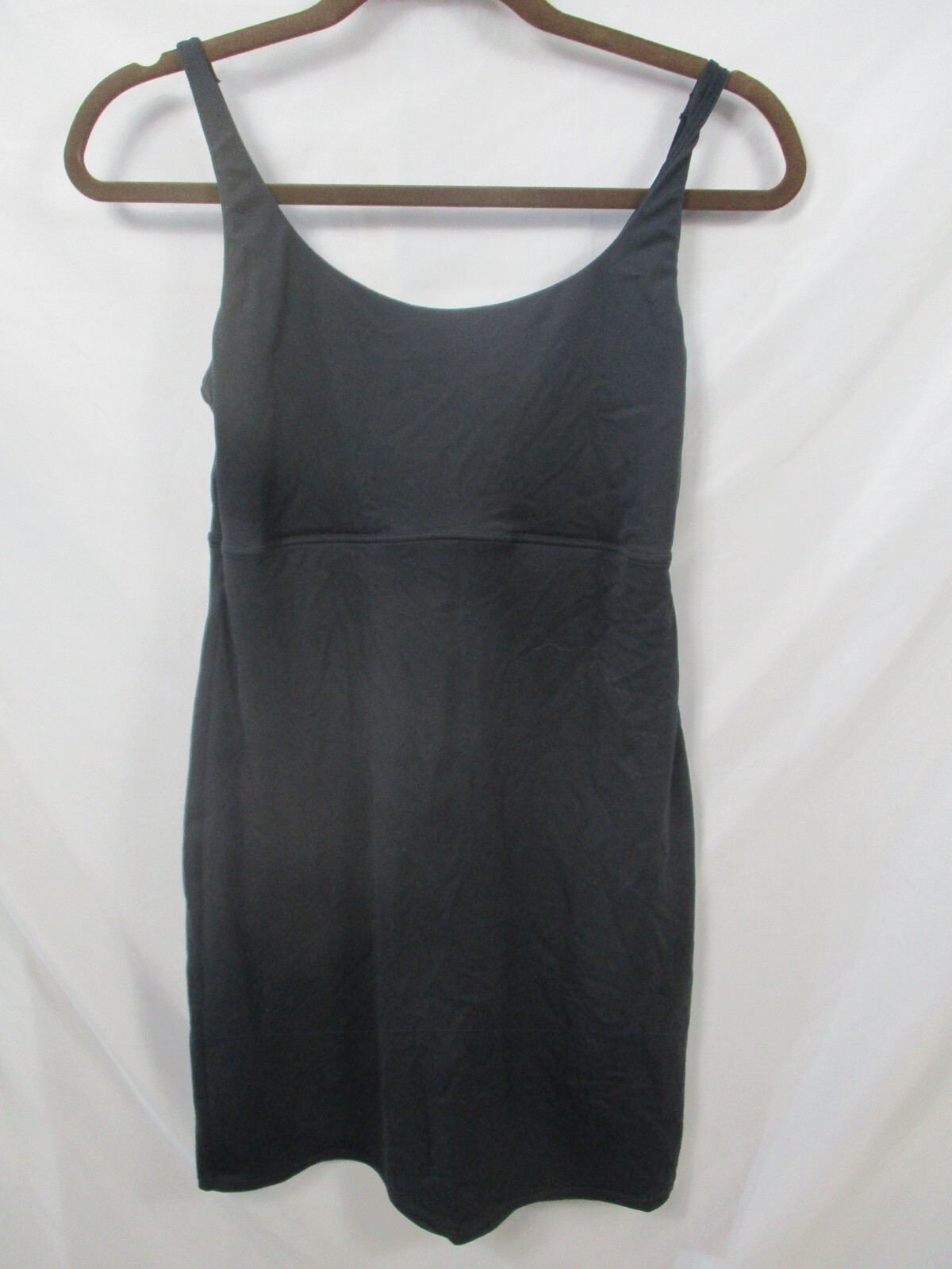 Flexees Womens Shapewear Dress XL Black Full Slip Tank Shaping Nylon | eBay