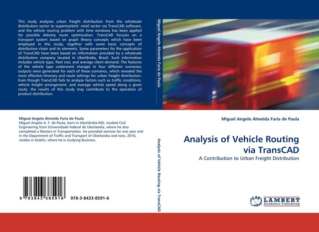 Analysis of Vehicle Routing Via Transcad von Miguel Angelo Almeida ...
