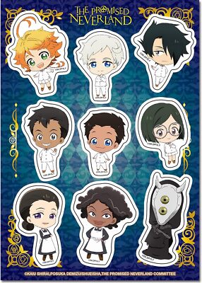 *NEW* The Promised Neverland: Group Chibi Sticker Set | eBay