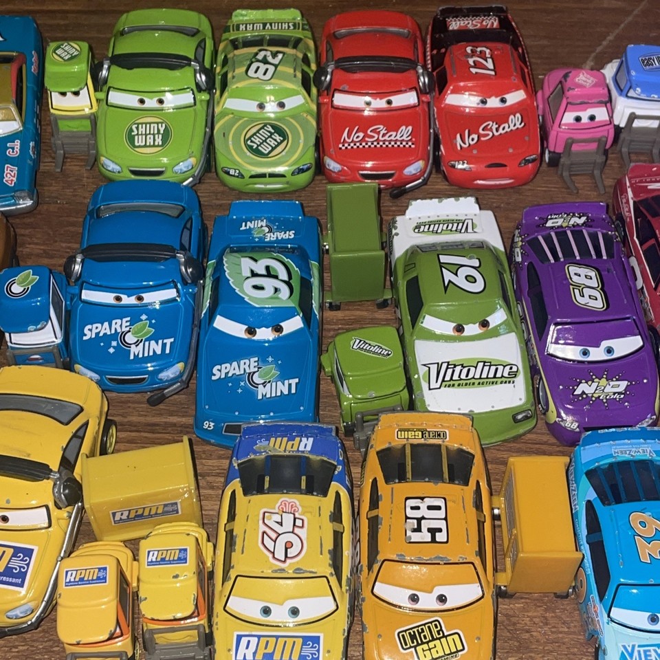 Disney Pixar Cars Diecast Piston Cup MASSIVE Lot Racers Officials ...