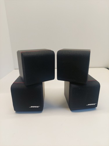 Bose Double Dual Cube Speaker Pair Arrays Direct Reflecting Acoustimass ...