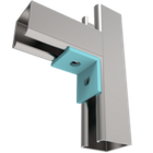 GALVANISED UNISTRUT ANGLE BRACKETS ACUTE OBTUSE SHELF HINGED CHANNEL ...