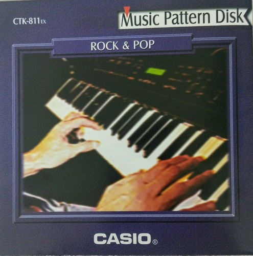 Casio CTK-811EX Keyboard-Diskette Rock & Pop FL-31RP- Lagerabverkauf Nr ...