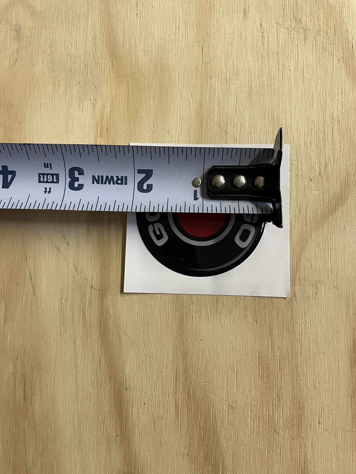 Go Baby Go - Eleanor Mustang Push Button - Domed Decal Sticker Emblem ...