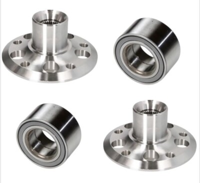 2 REAR HUB & 2 BEARING FOR MERCEDES CLK320-350-430-500-550 CLK 55 AMG ...