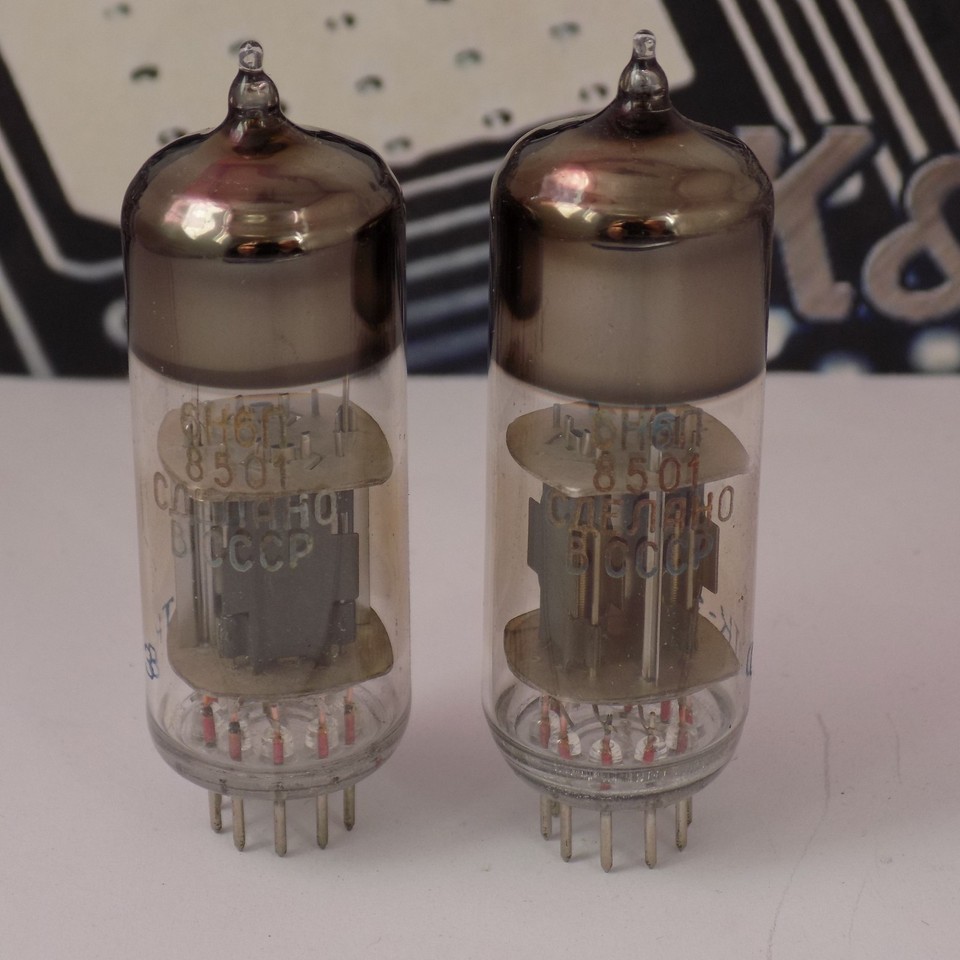 2x 6N6P ECC99 E182CC RUSSIAN VALVE TUBE New 6Н6П TESTED | eBay