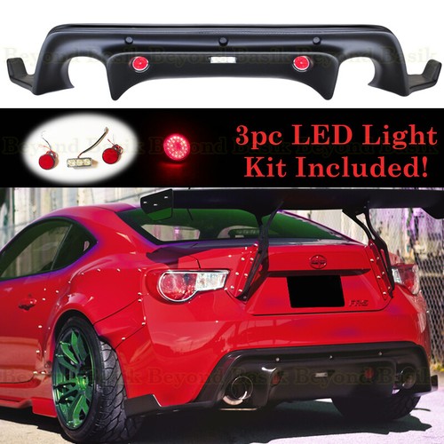 For 2013 2014 2015 2016 Scion FRS 13-20 Subaru BRZ REAR BUMPER DIFFUSER ...