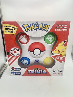 POKEMON TRAINER TRIVIA GAME Handheld Electronic NEW IN BOX 74427102852 ...