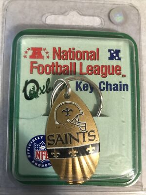 Vintage NFL Keychain Oxboro Outdoors: NEW ORLEANS SAINTS | eBay