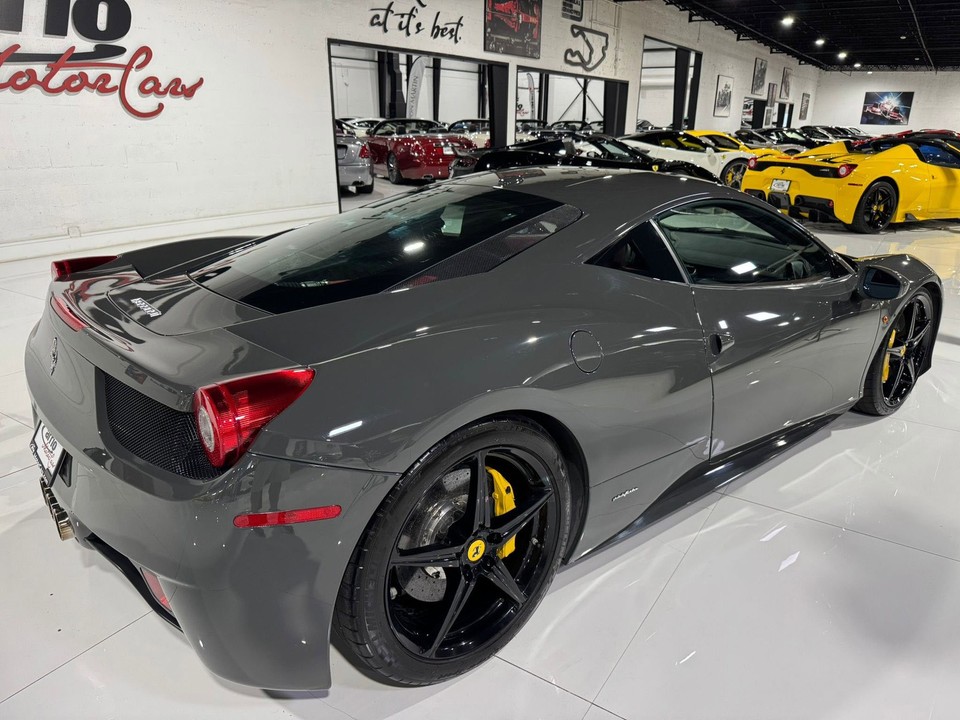 2012 Ferrari 458 Grigio Scuro paint, Tailor Made interior, fender s | eBay