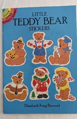 LITTLE TEDDY BEAR STICKERS (DOVER LITTLE ACTIVITY BOOKS By Elizabeth ...