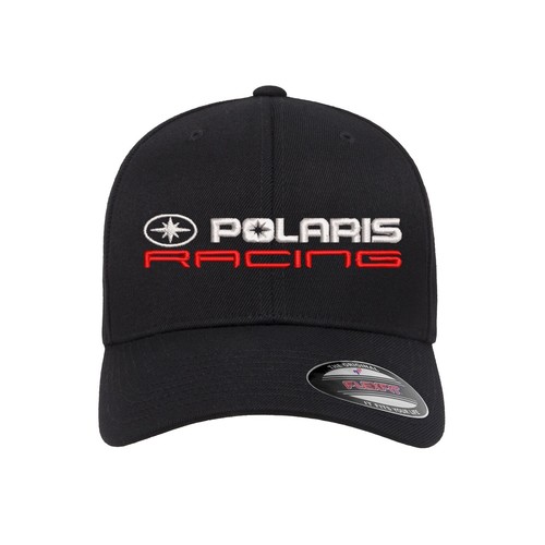 Polaris Racing Logo Embroidered Flexfit Fitted Ball Cap | eBay