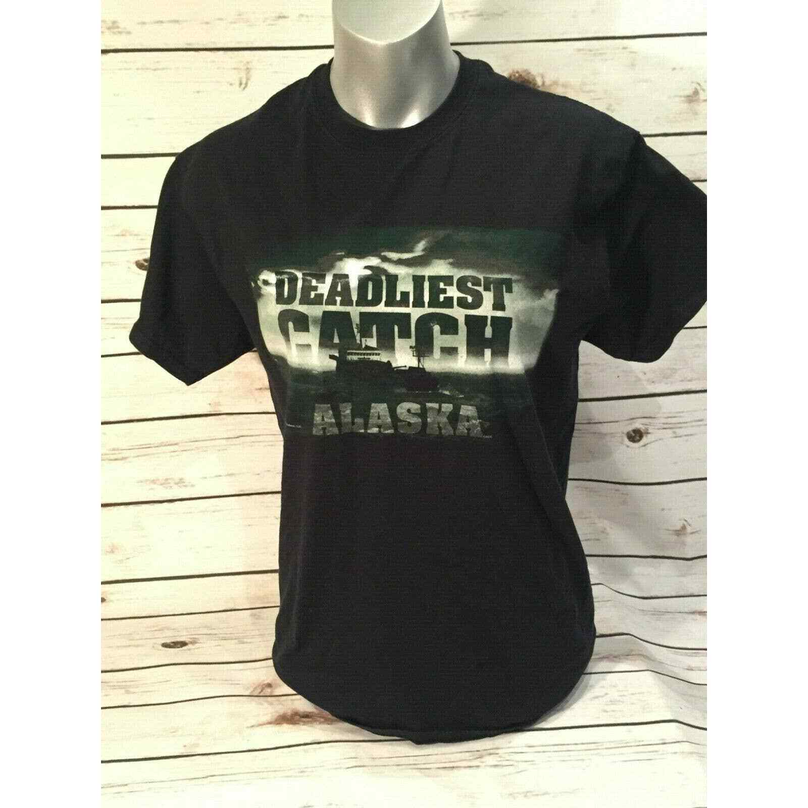 Deadliest Catch Alaska T-Shirt Discovery Channel Docu… - Gem