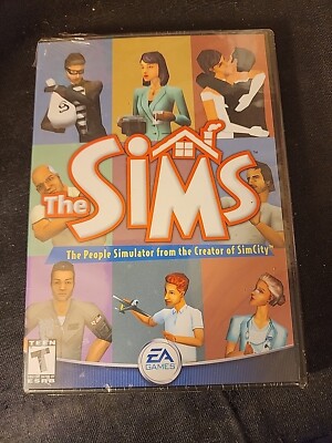 Vintage The Sims 1 Original For PC Game 2002 EA People Simulator ...