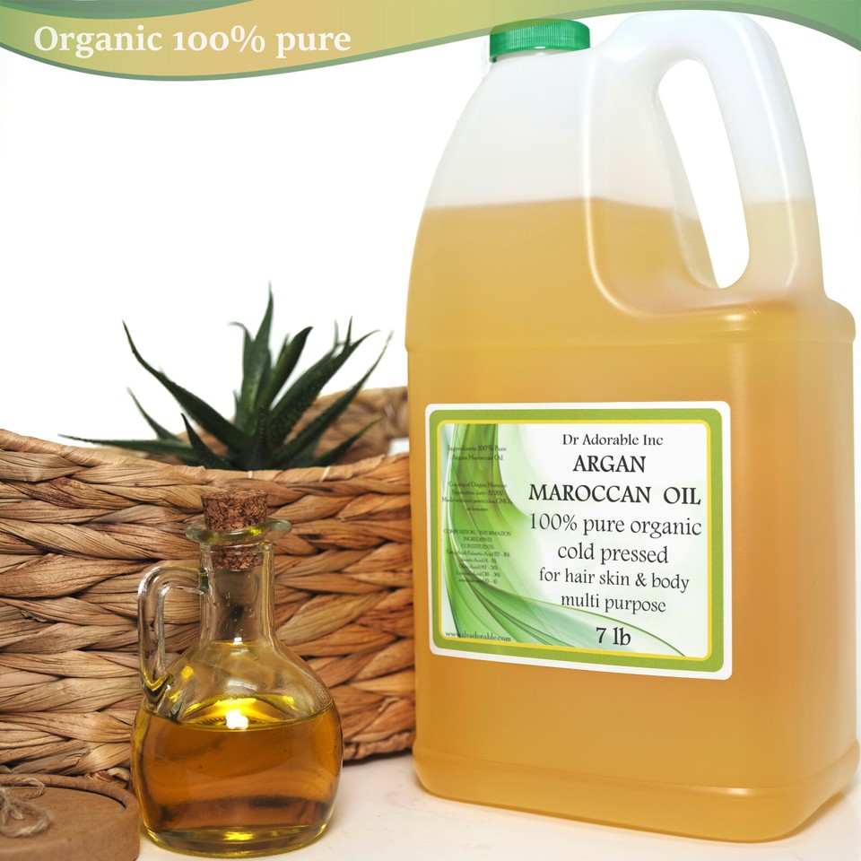 PURE RAW ARGAN OIL MARRAKESH OIL, COLD PRESSED 2 oz- Gallon, Free ...