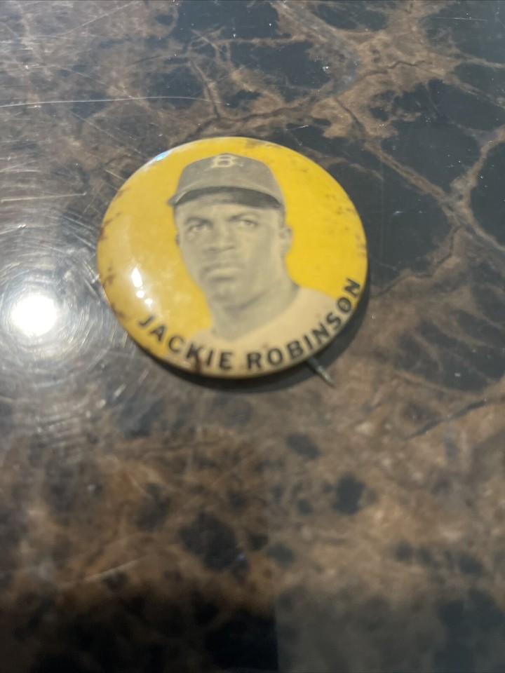 1950s Baseball Jackie Robinson Brooklyn Dodgers World Series Souvenir ...