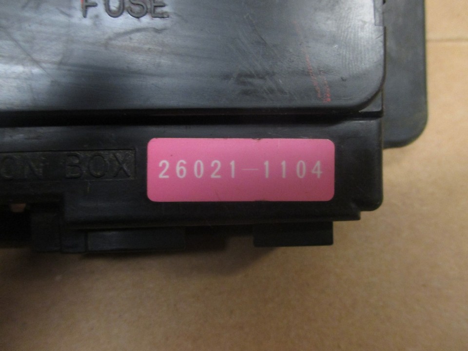 2003 Kawasaki ZR7S, fuse box, junction box, 26021-1104, #121423 | eBay