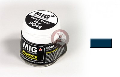 Mig Productions Pigments Burnt Steel Blue P044 | eBay