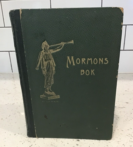 Mormons Bok 1935 Swedish Book of Mormon | eBay